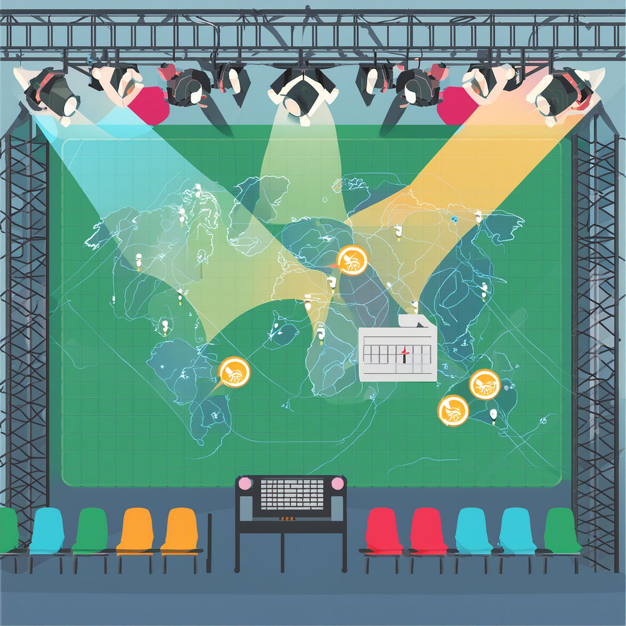 Aprenda a Criar um Mapa de Iluminação de Palco