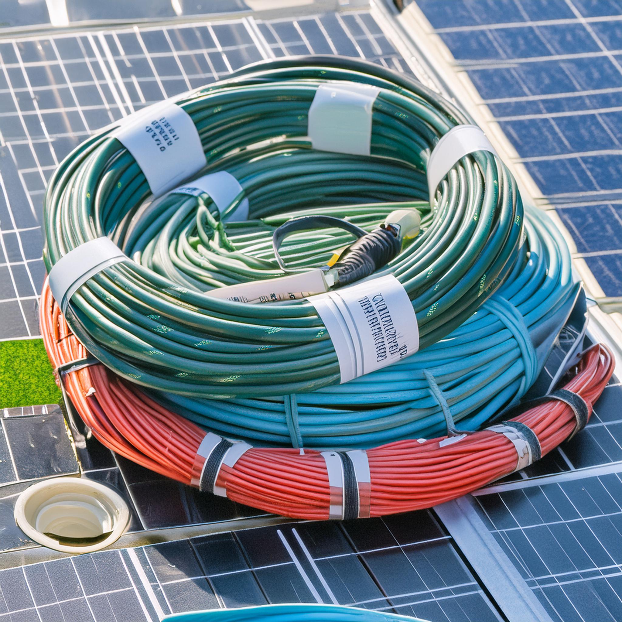 Tipos de Fios e Cabos Usados em Energia Solar