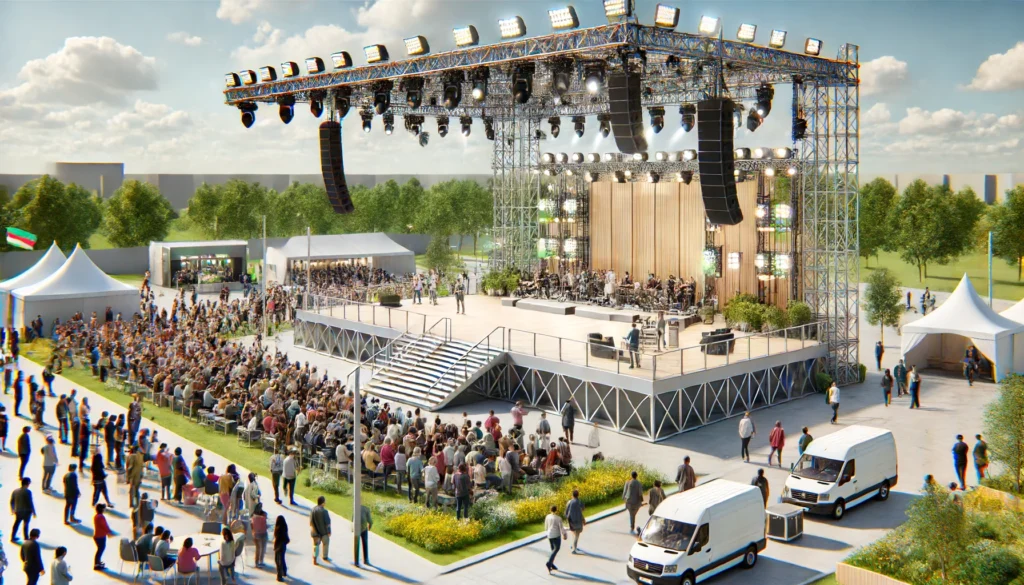 Palco Desmontável para Evento: Escolha Corretamente