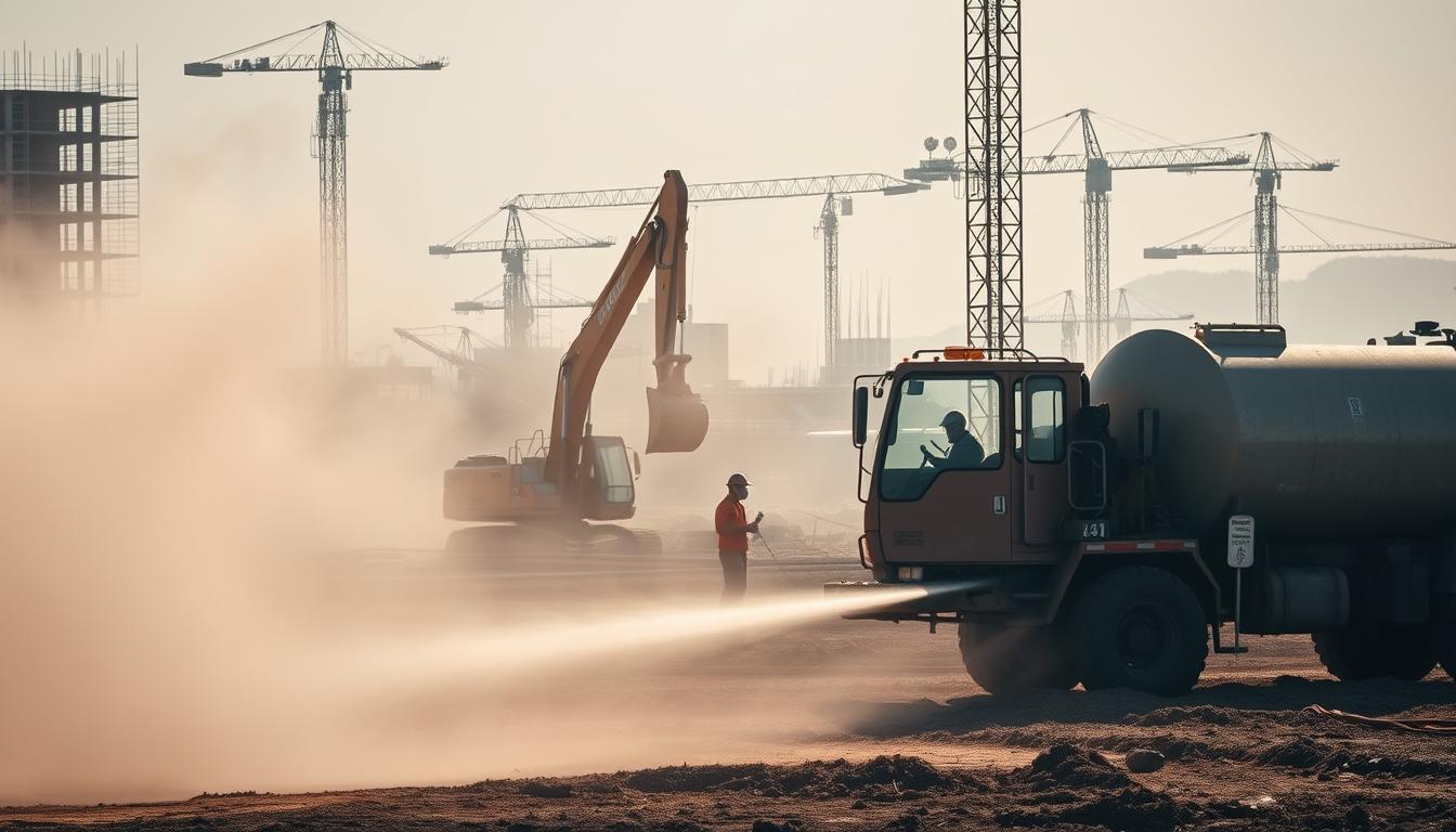 Controle de poeira em obras: Principais soluções